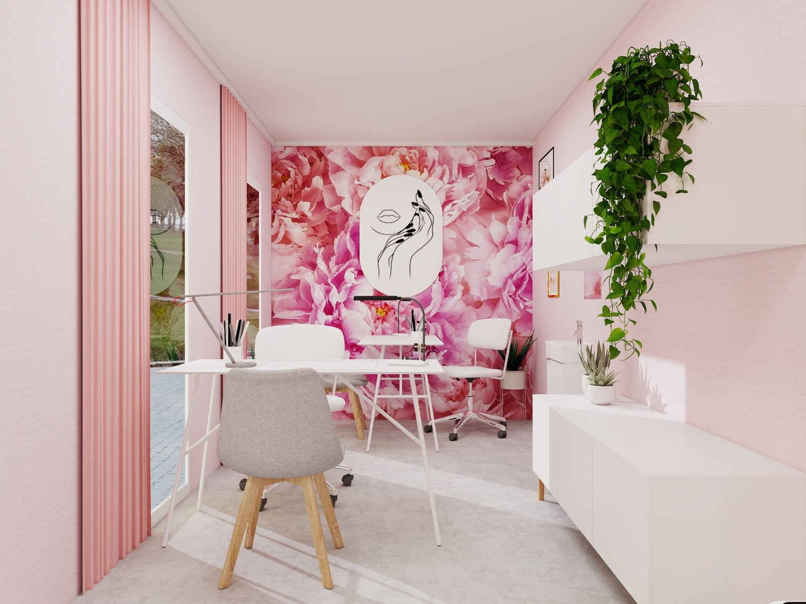 Poslovni prostor FLORAL TOUCH – ko eleganca in toplina postaneta vaša ...